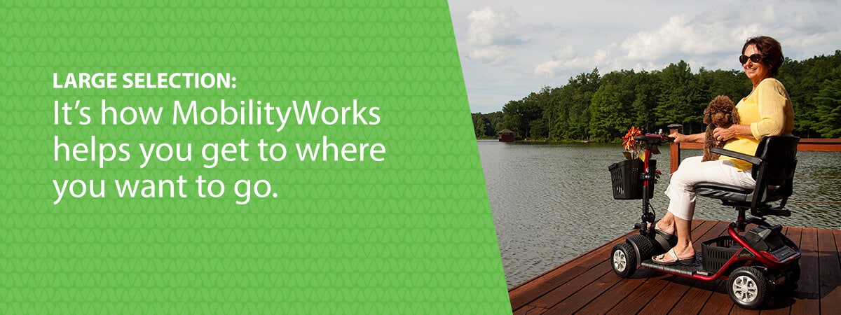Shop Scooters, Power Chairs, Wheelchair Lifts from MobilityWorks